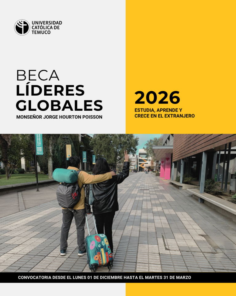 Beca Líderes Globales - Monseñor Jorge Hourton Poisson 2026 - Dirección ...
